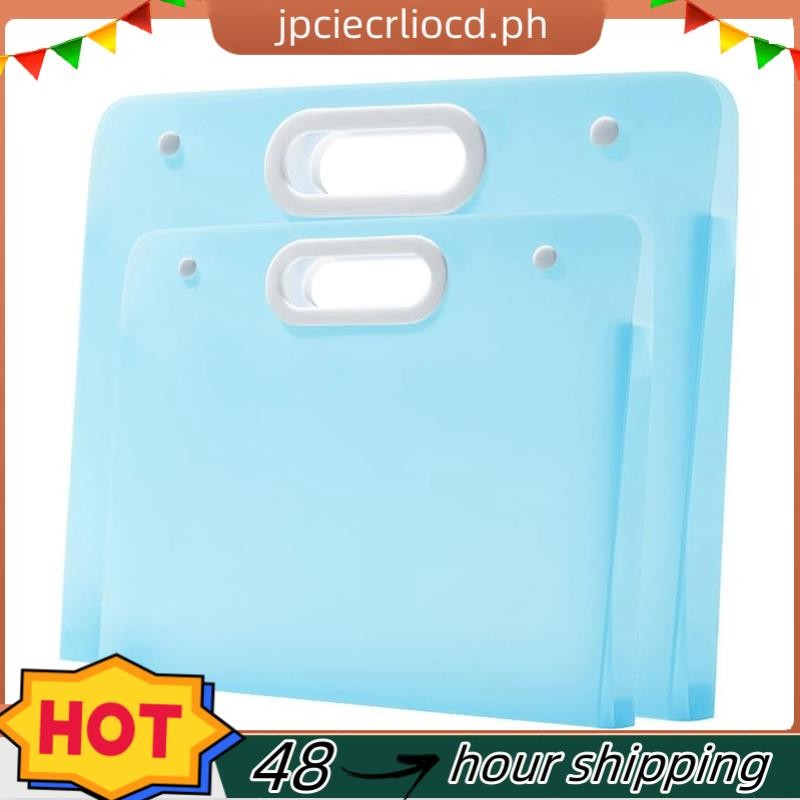hot sale2Pcs Plastic Art Portfolio Folder Arts Storage Case for ...