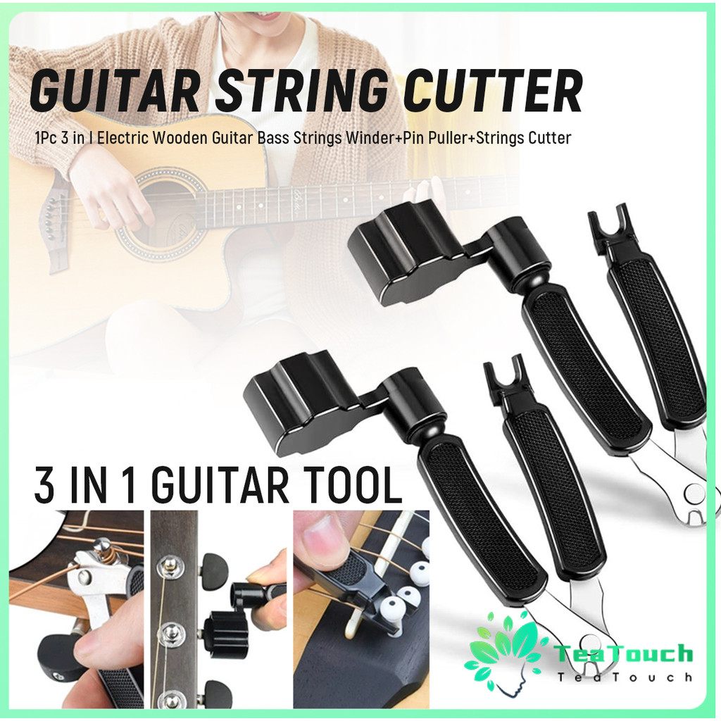 Multifunctional Guitar String Winder/Guitar String Cutter/Guitar Bridge ...