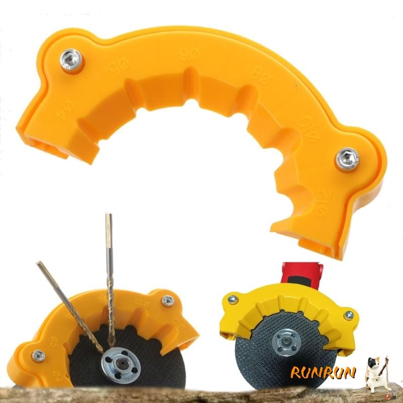 RUNUN Professional Drill Bit Sharpener Grinding Tool For Angles Grinder ...