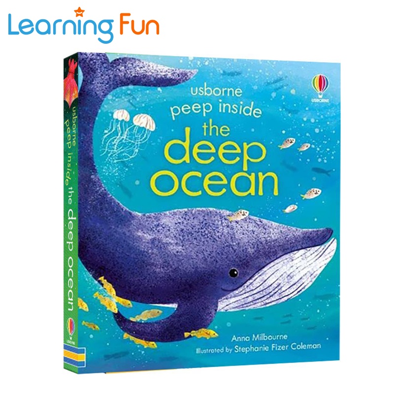 Usborne Peep Inside The Deep Ocean 3D Picture Books for Kids Children ...