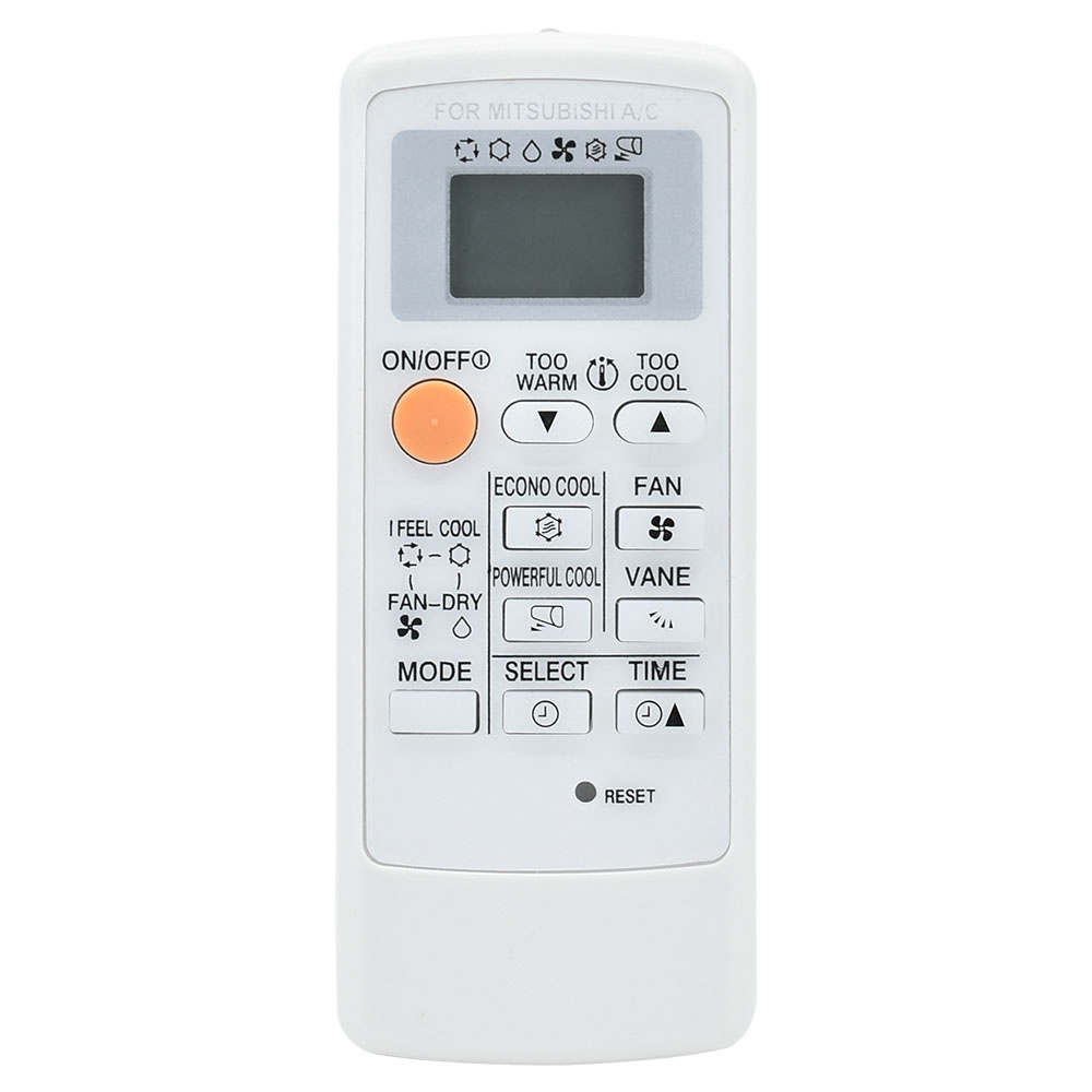 Mitsubishi Mitsubishi air remote control econo [Note: silver edge ...