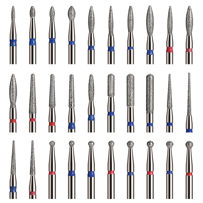 Nail Drill Bits Milling Cutters for Gel Nail Polish Manicure Rotary ...