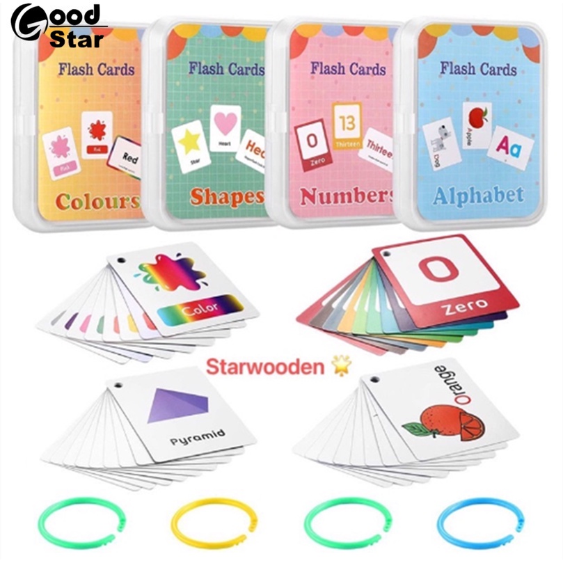 Kids Flash Card English Word Card Children Educational Card Home ...