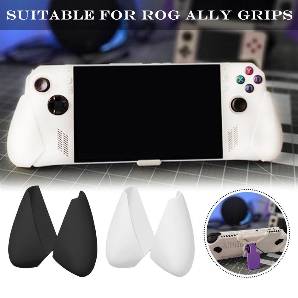 For Asus Rog Ally Modified Grip Gamepad Good grip White/black 1pair ...