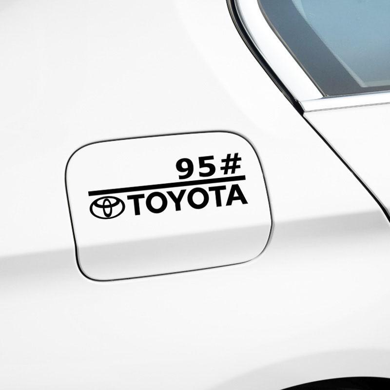 Car Fuel Cap Sticker Car Sticker for Toyota Vios Corolla Leiling RAV4 ...