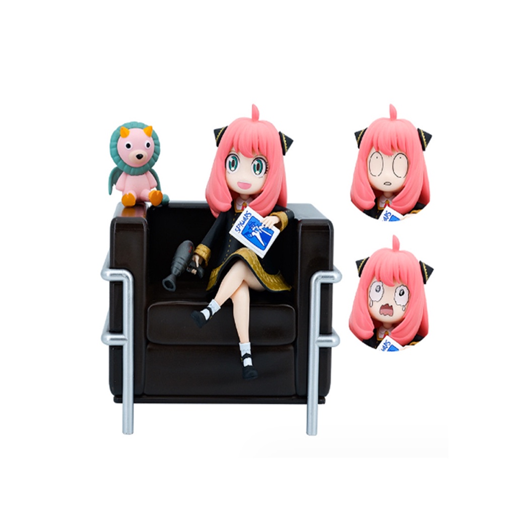 Anya house sofa spy x family 16cm action figure D-FGA054 | Shopee ...