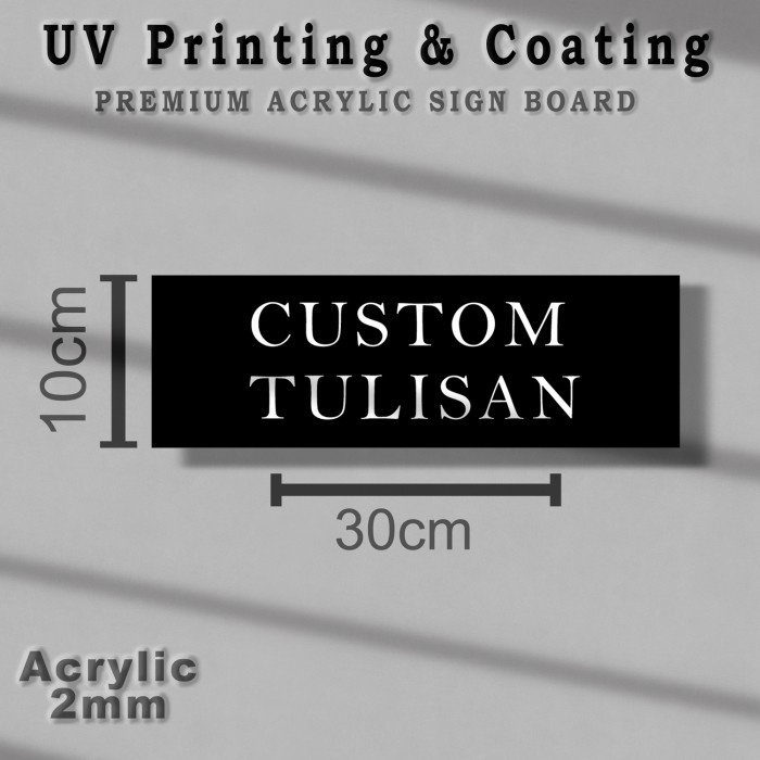Custom Writing Acrylic UV Print - Acrylic Printer UV Coating - SAUV34 ...