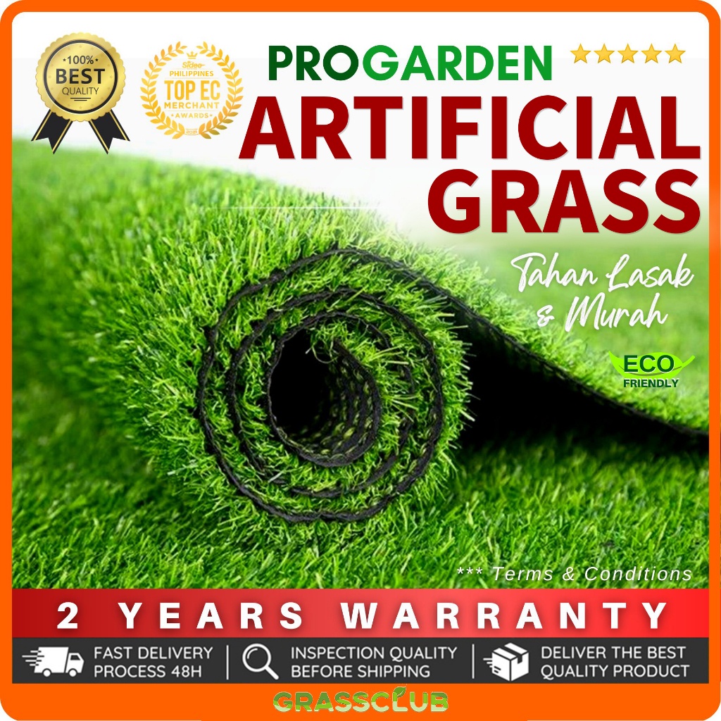 3Mx2M Premium Artificial Bermuda Grass Green 25MM Fake Lawn Turf Mat ...