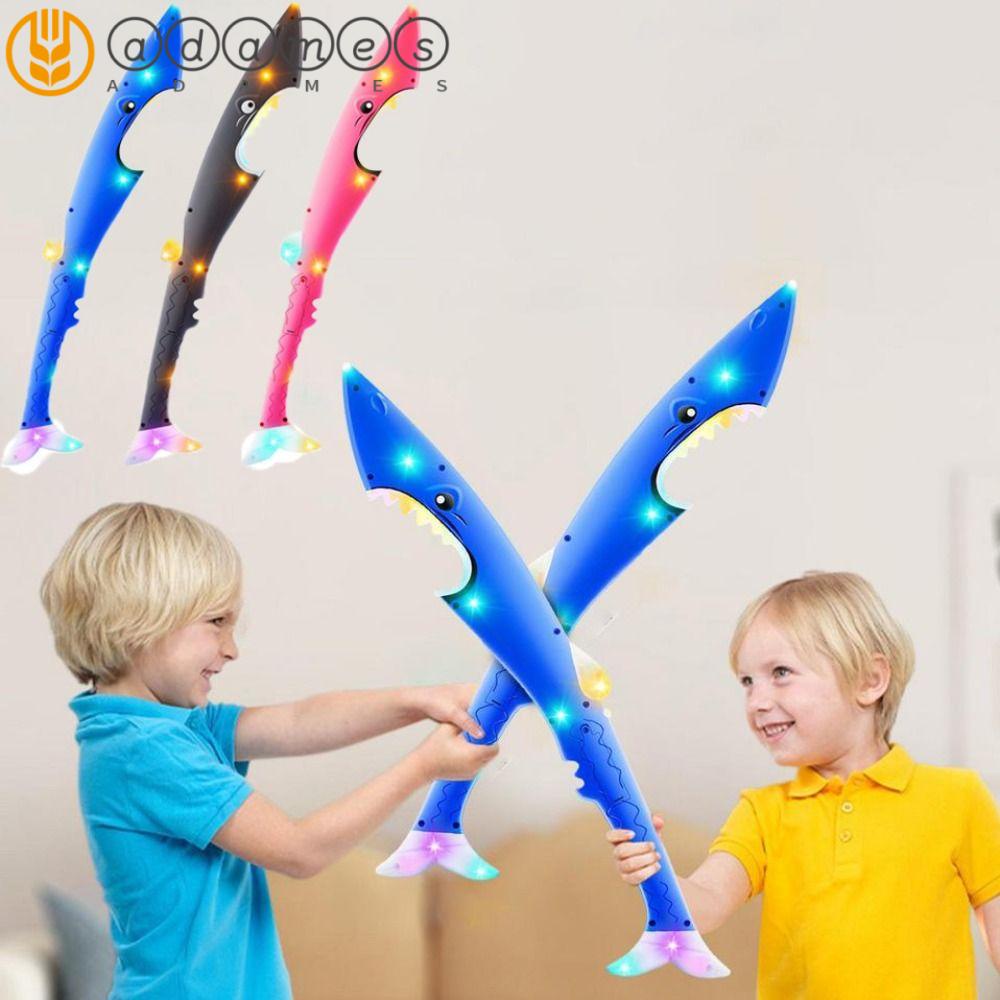 ADAMES Shark Lightsaber Toy, Light Flashing Emitting Led Lights Toy ... ADAMES Shark Lightsaber Toy, Light Flashing Emitting Led Lights Toy ...