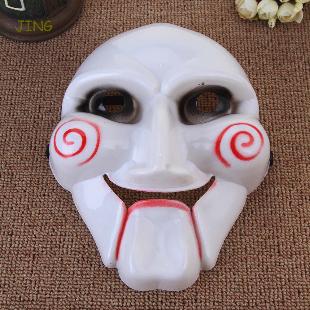 Halloween Chainsaw Jigsaw Massacre Killer Face Mask Costumes Horror ...