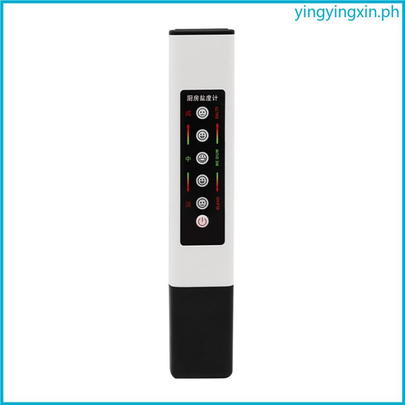 YIN LED Electronic Food Salinity Tester Portable Food Salt Meter Soup ...