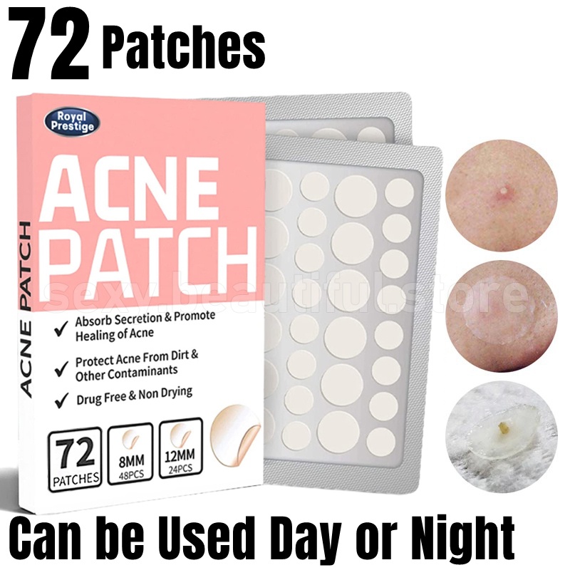 Thebest 72 PCS Salicylic Pimple Patch Blemish Treatment Skin Care Acne Repair Waterproof Acne ...