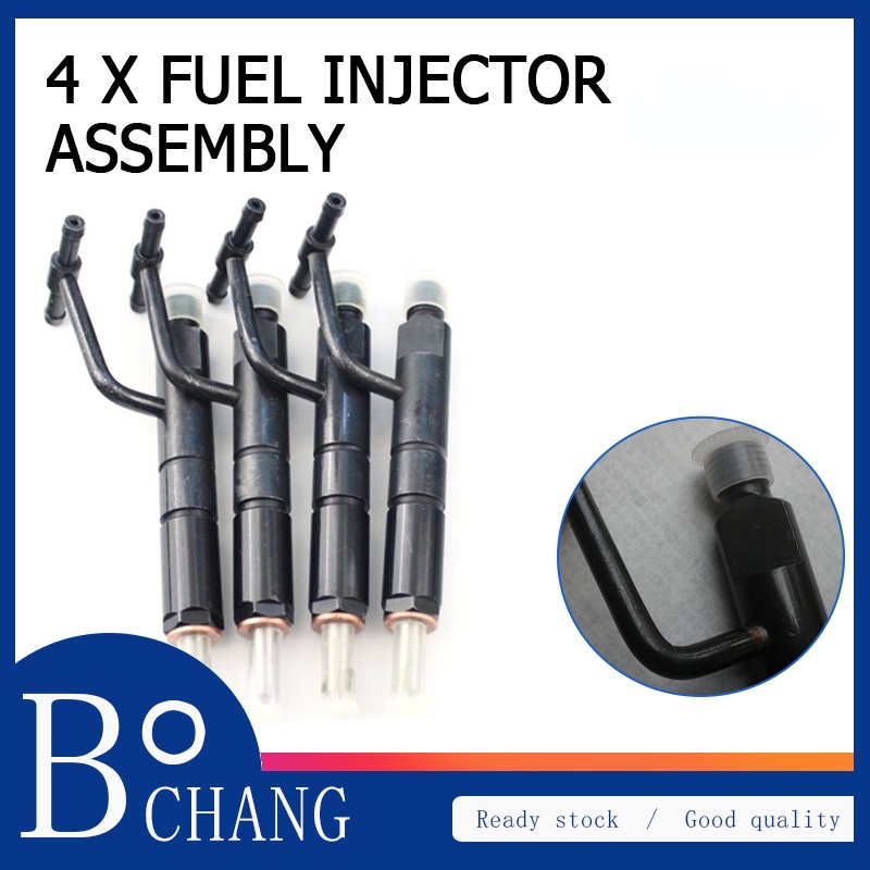 4PCS Fuel Injector Assembly Compatible 4JB1 Engine Diesel Fuel Injector ...