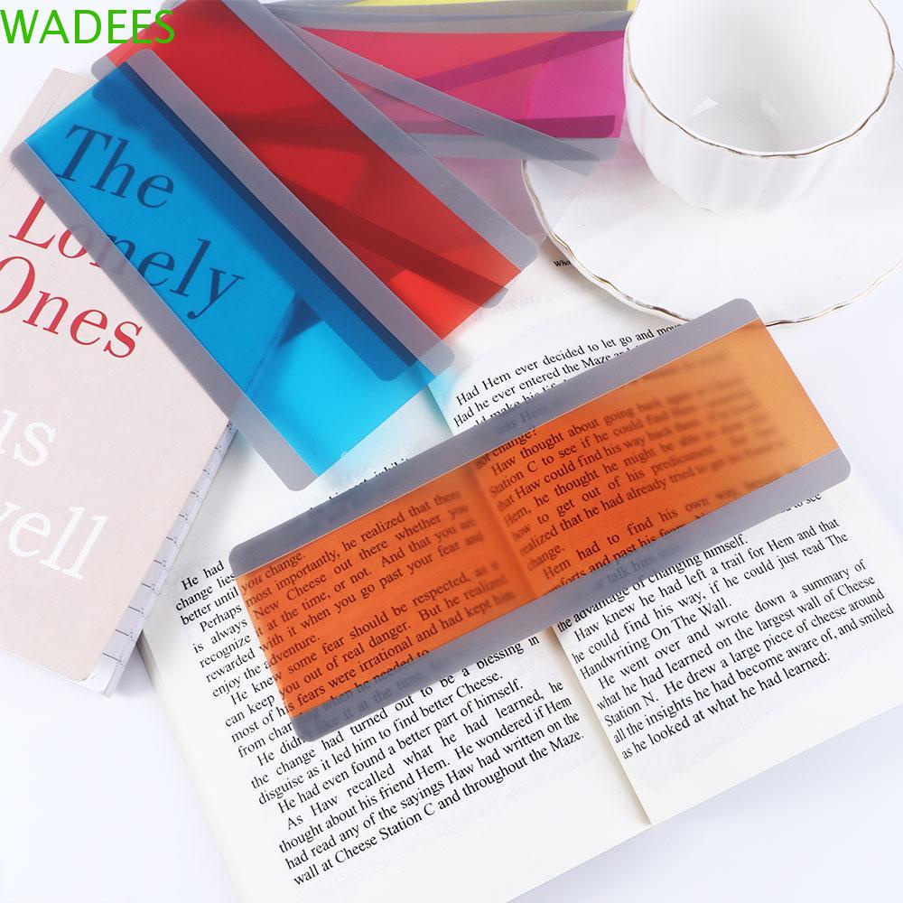 WADEES Reading Guide Strip Plastic for Student For Dyslexia People ...