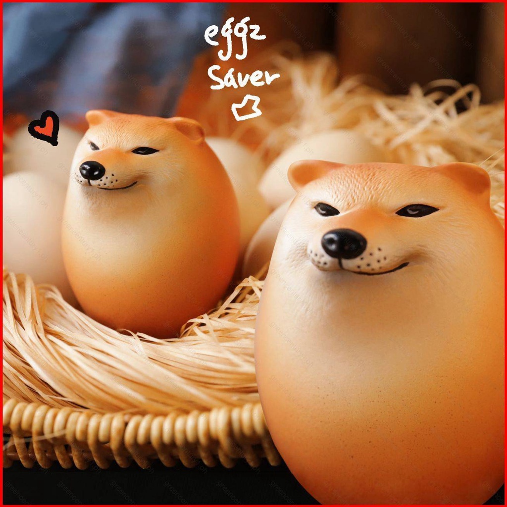 YS Funny meme Cheems Eggs Shiba Inu Figure Dolls Gift For Kids Ornament ...
