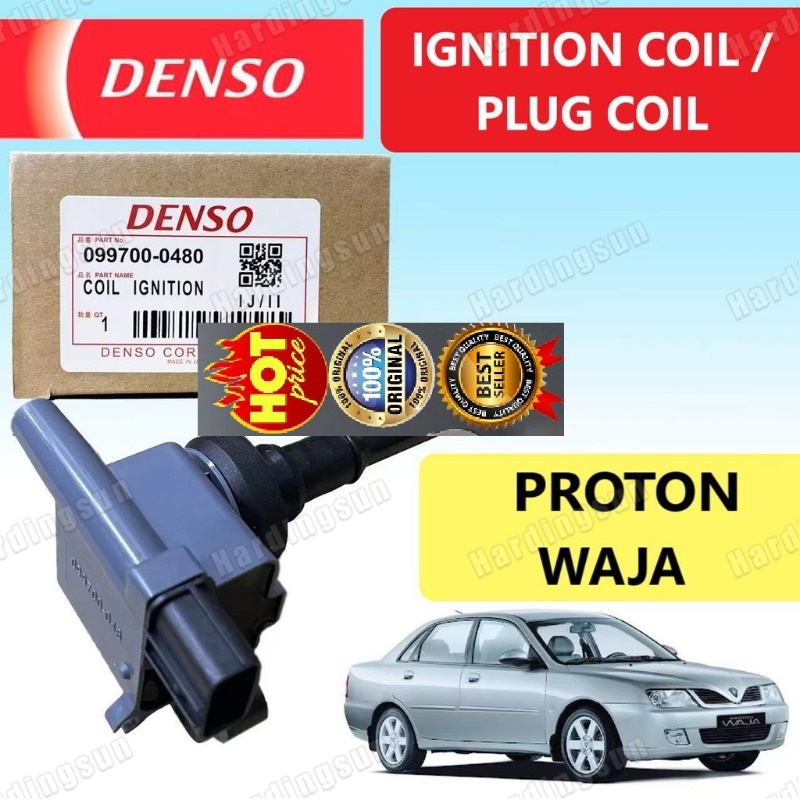 IGNITION COIL / PLUG COIL PROTON WAJA 1.6 mmc 4G18 SOHC ( 099700-0480 ...