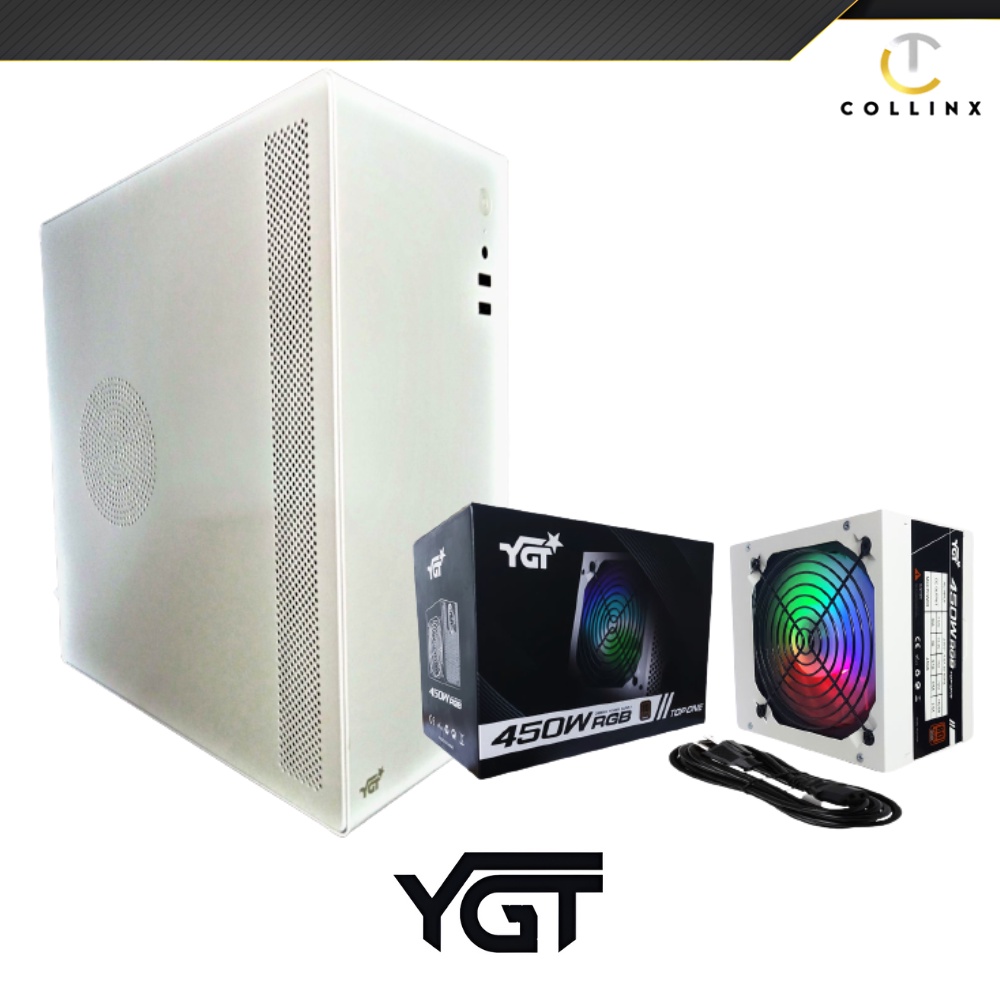 YGT V100 Slim Case with Power Supply | High Quality | Collinx Computer ...