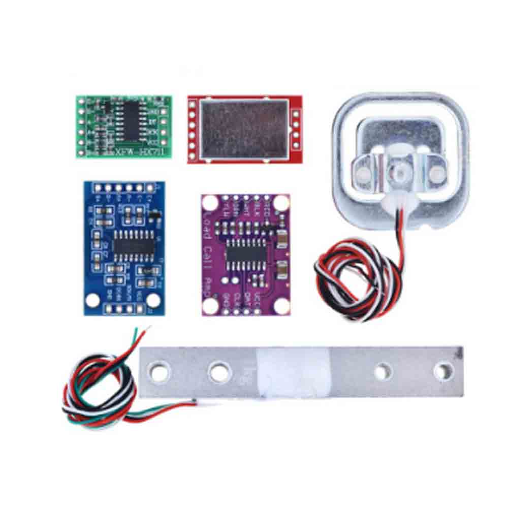 Load Cell 1KG 5KG 10KG 20KG HX711 AD Module Weight Sensor Electronic ...