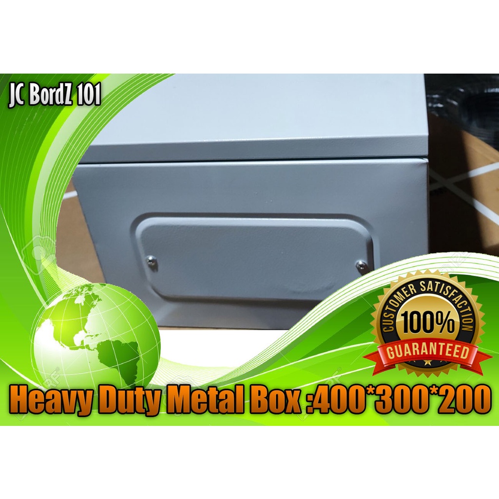 ♞Outdoor Metal Box CCTV Outdoor Junction Box (Heavy Duty) | Shopee ...