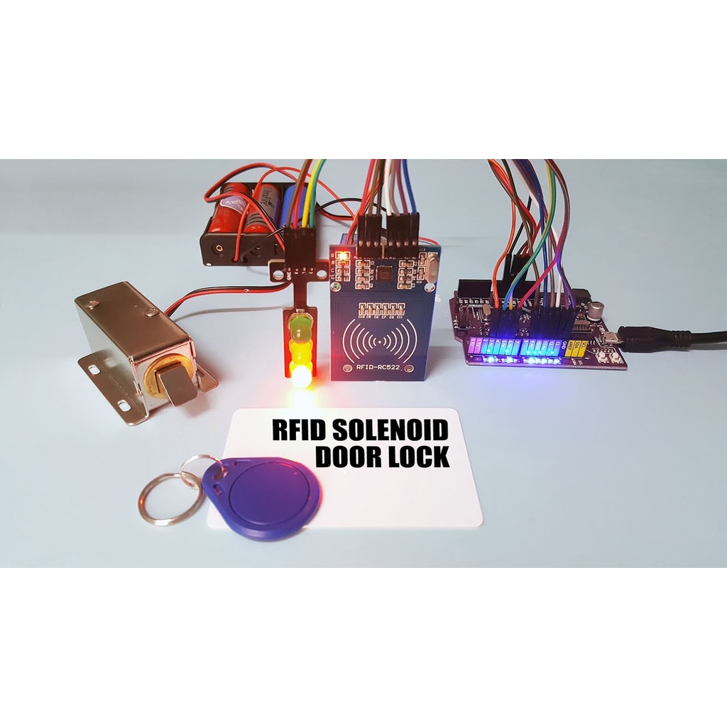12V solenoid Lock normally locked good for Arduino, raspberrypi or ...