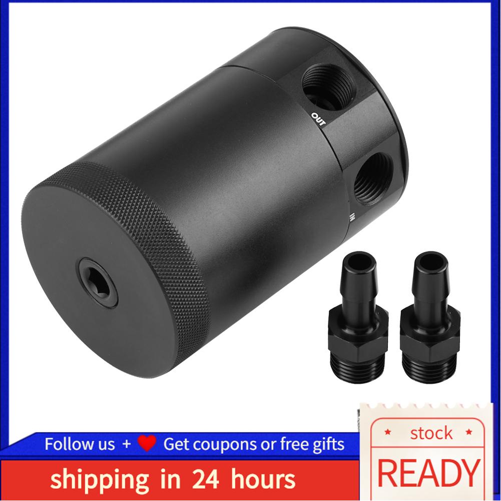 Newlanrode Universal Two-hole Aluminum Car Engine Oil Reservoir Catch ...