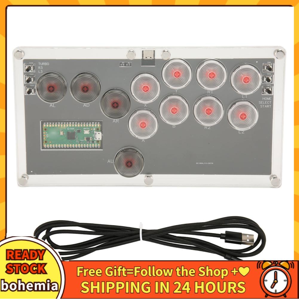 Bohemia Arcade Fight Stick Controller Fighting Multi Input Modes Hot ...