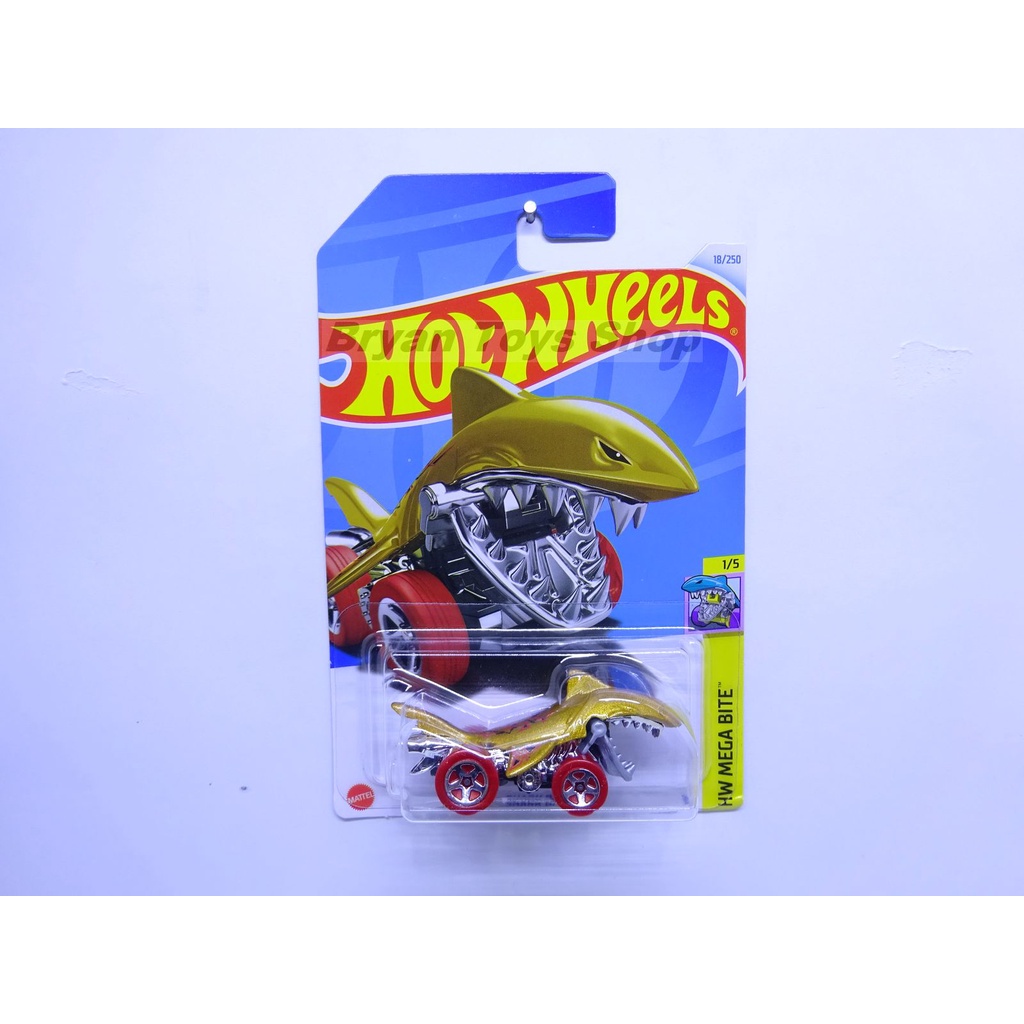 Hot Wheels Shark Bite Gold | Shopee Philippines
