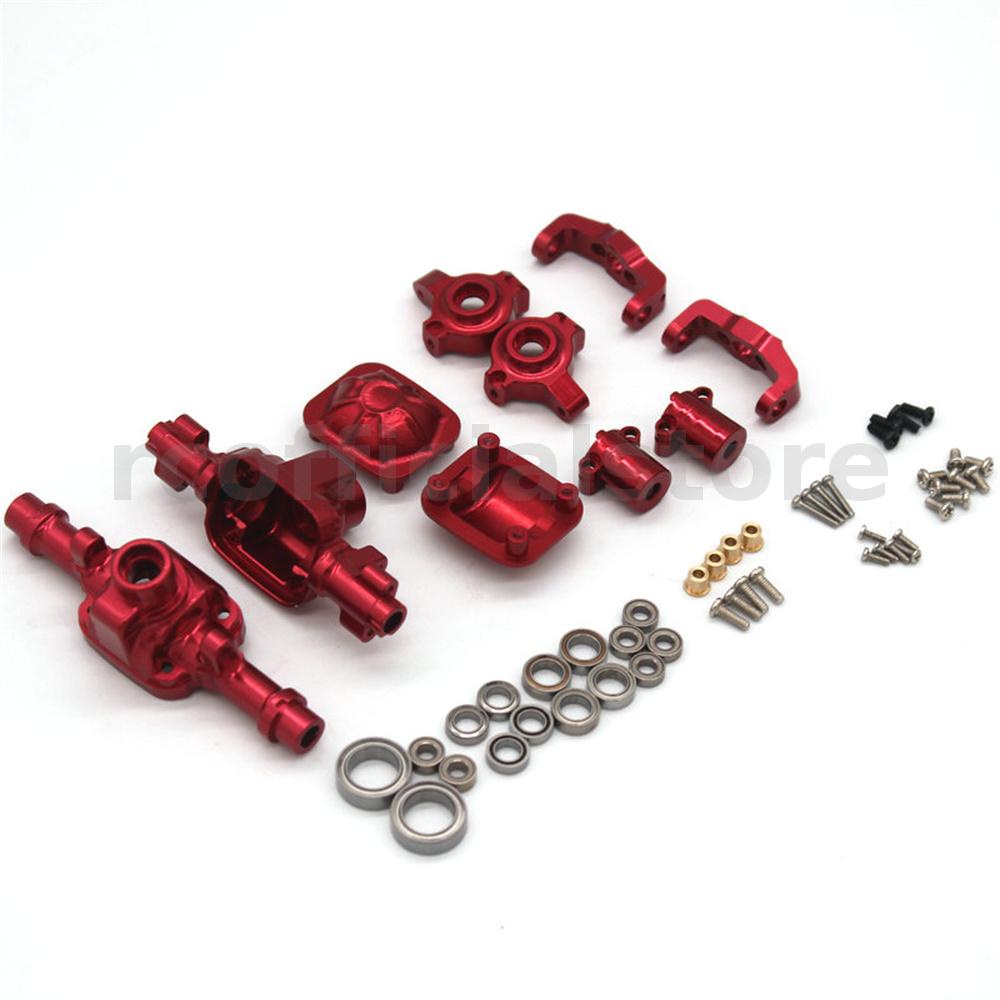 Upgraded Metal Front Rear Axle Housing C Seat Steering Cup Wheel Seat ...