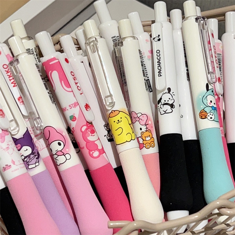 1 Pcs Cute Gel Pen Cloud Type Sanrio Strawberry Bear Mikko Super Soft ...