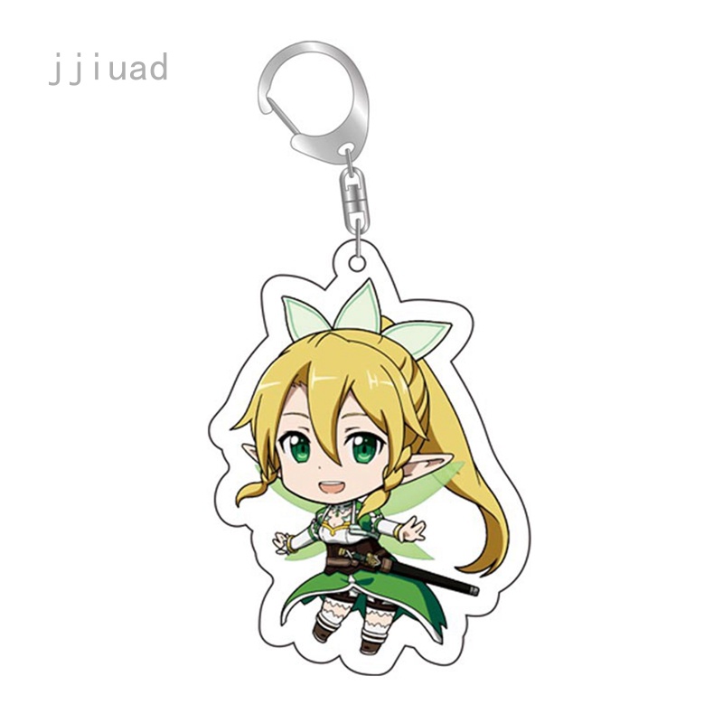 Jjiuad Sword Art Online Keychain Asuna Shino Kirito Anime Creative ...