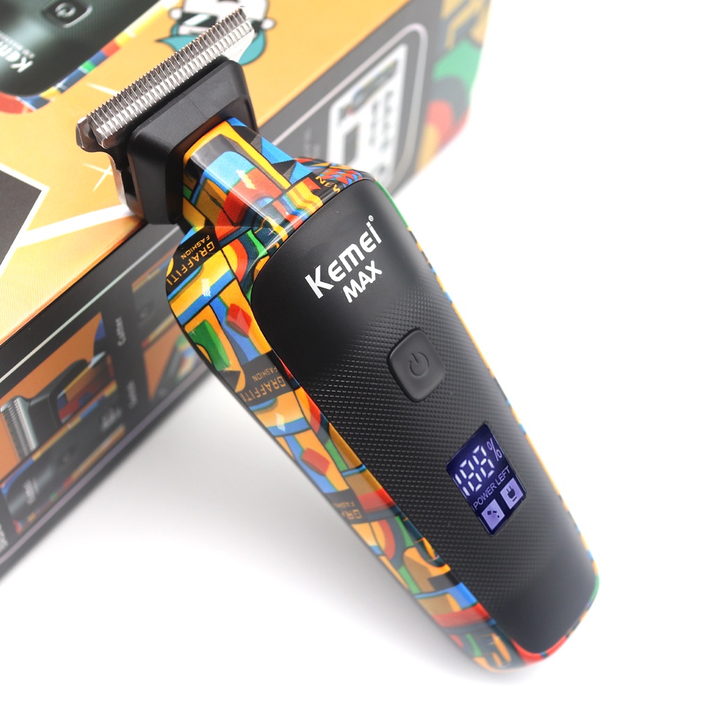 Professional Hair Trimmer Machine KM-MAX5090 USB Charging, Powerful ...