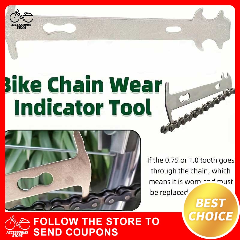 Bike Chain Checker Bicycle Chain Test Caliper Bike Chain Wear ...