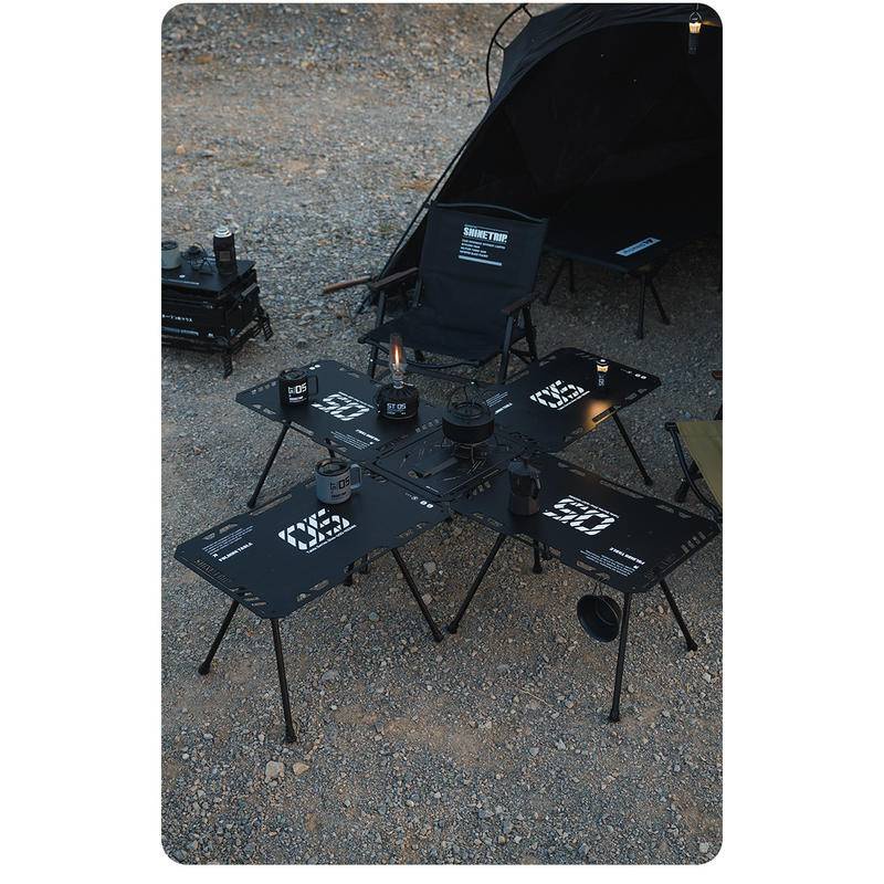 Outdoor Camping Table, Outdoor Tactical Style Aluminum Alloy Table ...