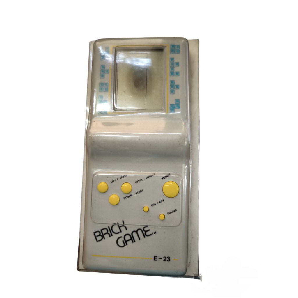 BRICK GAME Hand Held Gaming Device Brick Game Popularize by Tetris - E ...