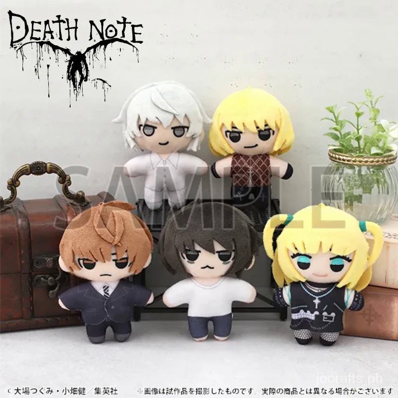 9cm Anime DEATH NOTE Original Plush Doll Pendant Amane Misa Near River ...