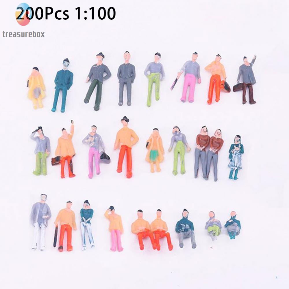 Vibrant 200X Railway Train Painted Figures Bring Your Model Train ...