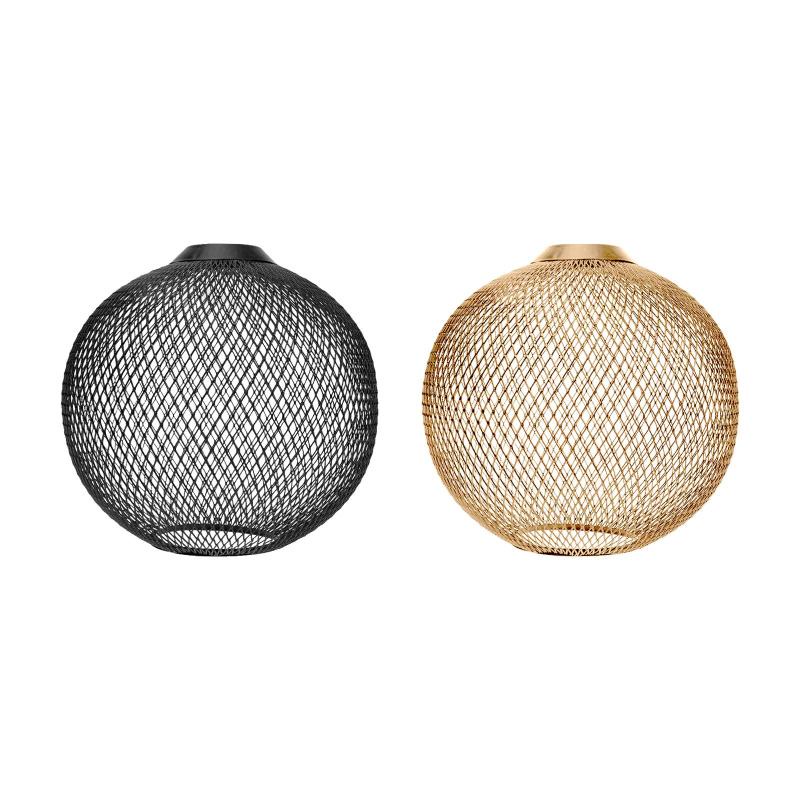 [ Retro Metal Pendant Lamp Shade Light Cover Bulb Guard Hotel Decor ...