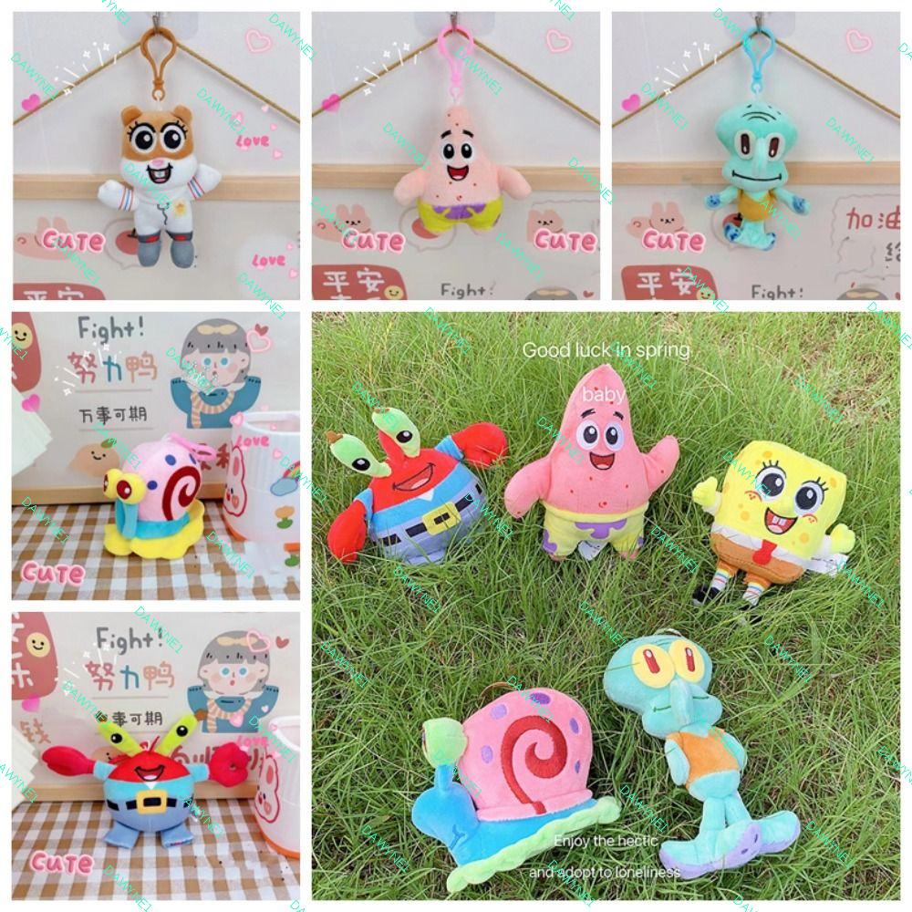 DWAYNE1 Spongebob Plush Doll Keychain, Spongebob Patrick Star SpongeBob ...