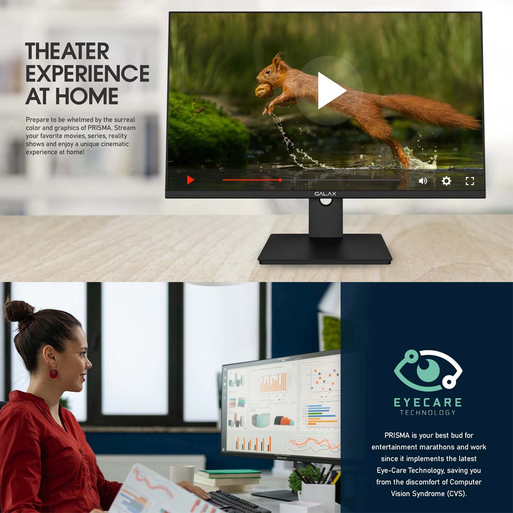EasyPC | GALAX Prisma PR-01/PR-02 75Hz monitor gaming| G-Sync FHD| VA ...