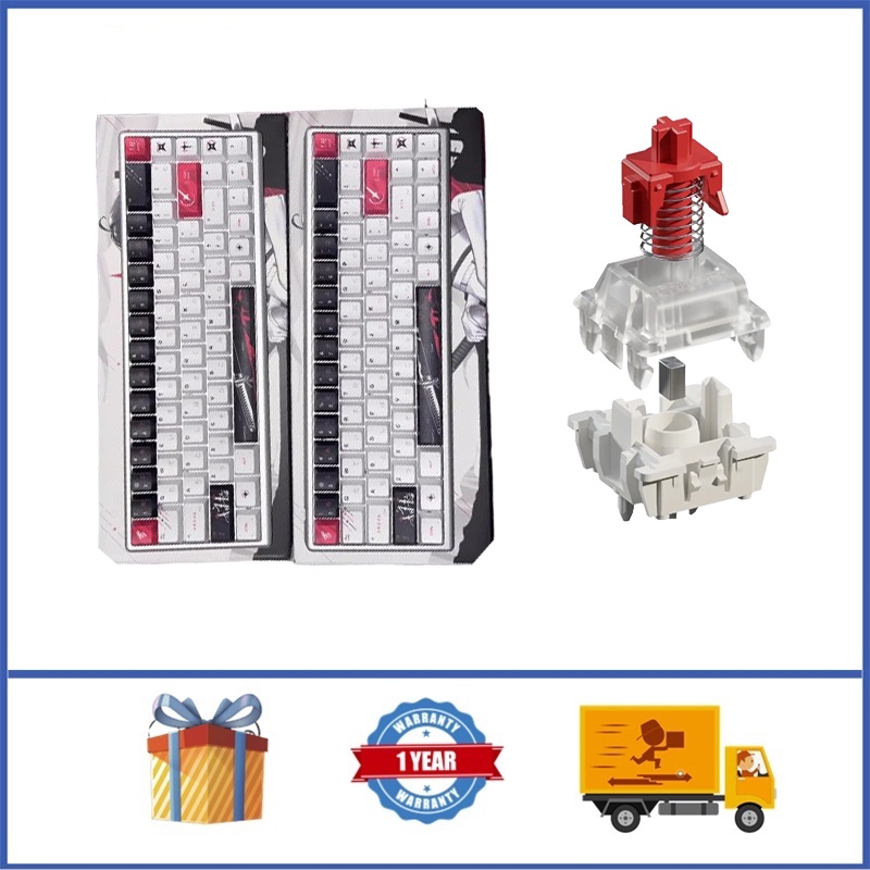 YUKI AIM Polar65 Magnetic Axis Esports Keyboard Aluminum RGB Custom ...