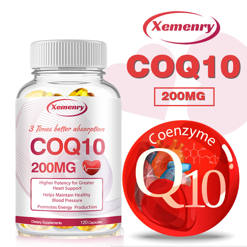 Coenzyme Q10 Capsules Promote Cardiovascular Health and Provide Energy ...