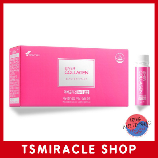Ever Collagen Beauty Ampoule Low Molecular Fish Collagen Tripeptide ...