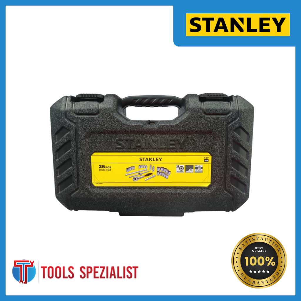 STANLEY SOCKET WRENCH 1/2 STMT45503 DRIVE 12P 8-32MM (26PCS) | Shopee ...