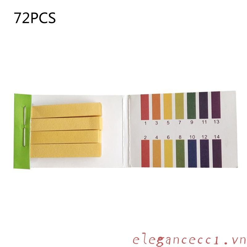 PP 72 Strips Pack Aquarium pH Test Strip Fish for Tank Testing Kit for ...