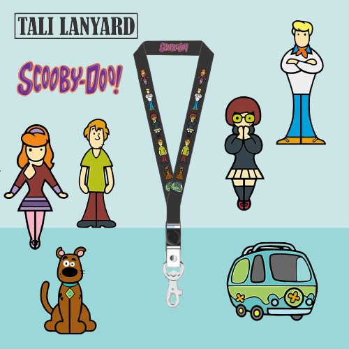 GANTUNGAN Scooby DOO LOGO LANYARD STRAP - SCOOBY DOO CHIBI ID CARD ...