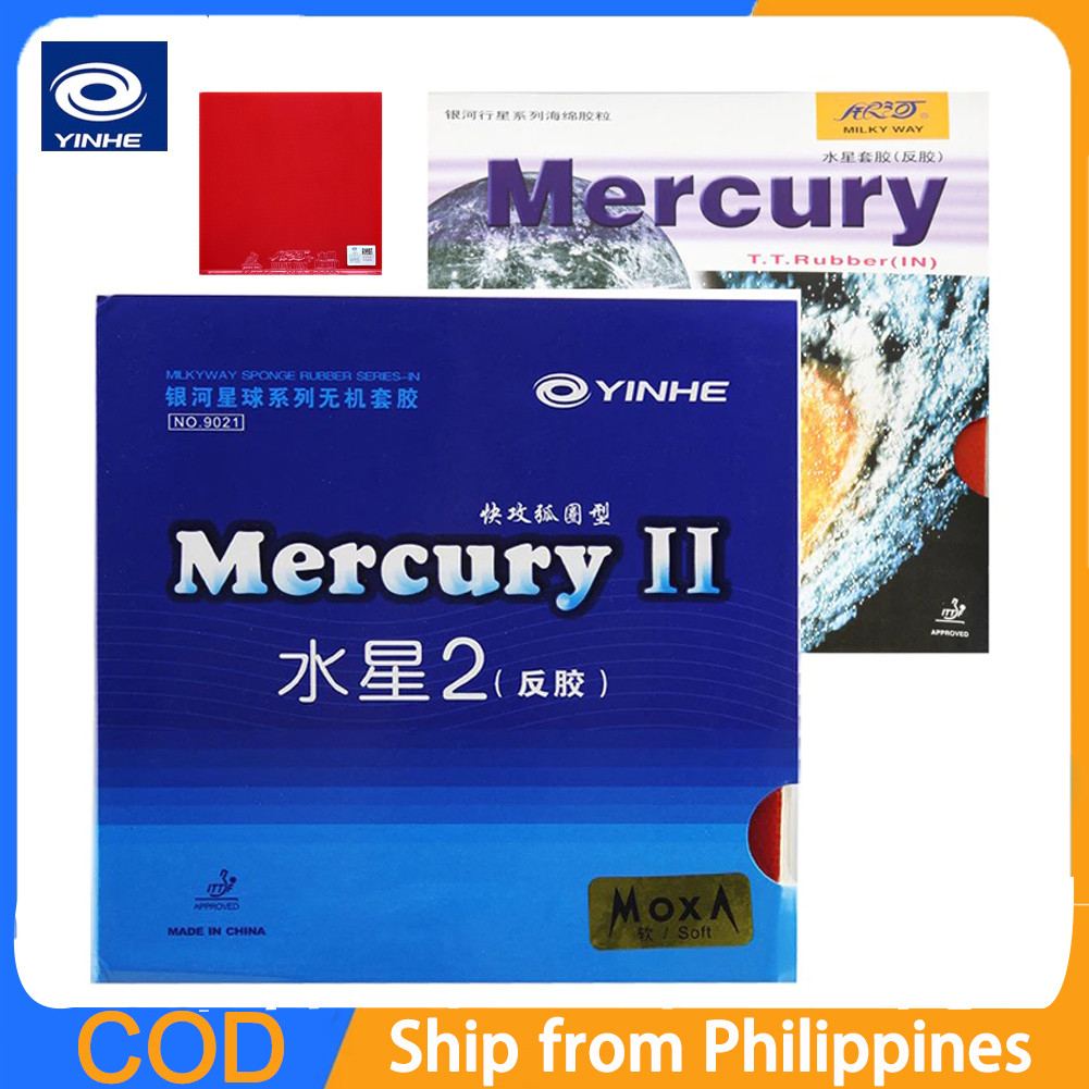 Original YINHE MERCURY II Table Tennis Rubber Mercury-2 Ping Pong ...