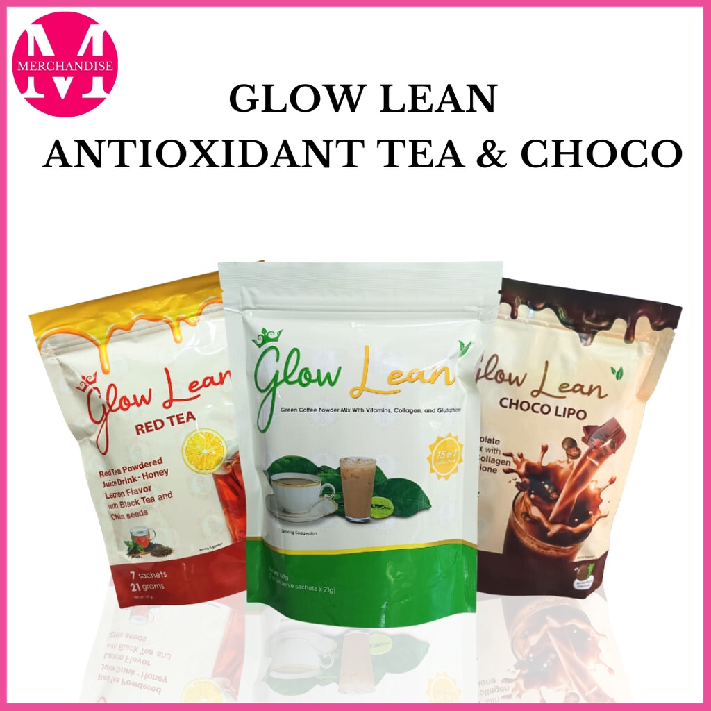 Gorgeous Glow Lean Green Coffee Choco Lipo & Red Tea Pampapayat ...
