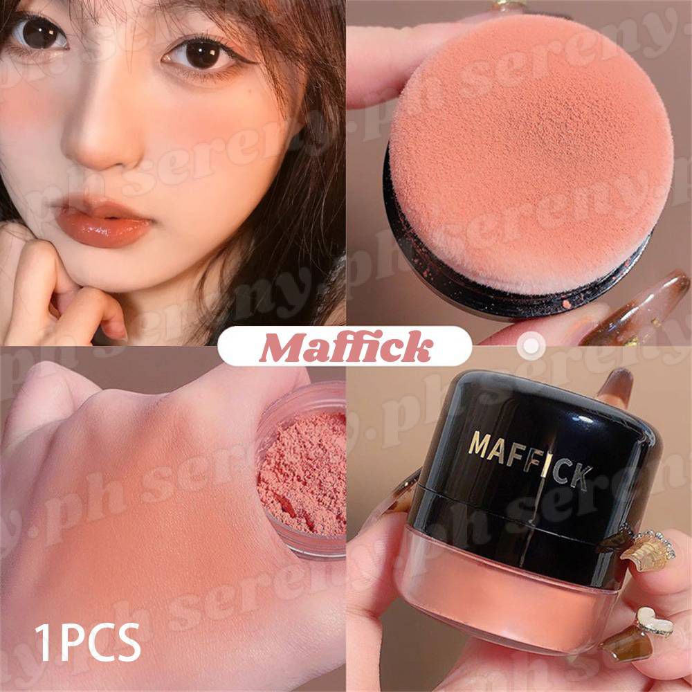 Maffick Blush Powder Matte Air Cushion 3 Colors Mineral Blush Palette ...