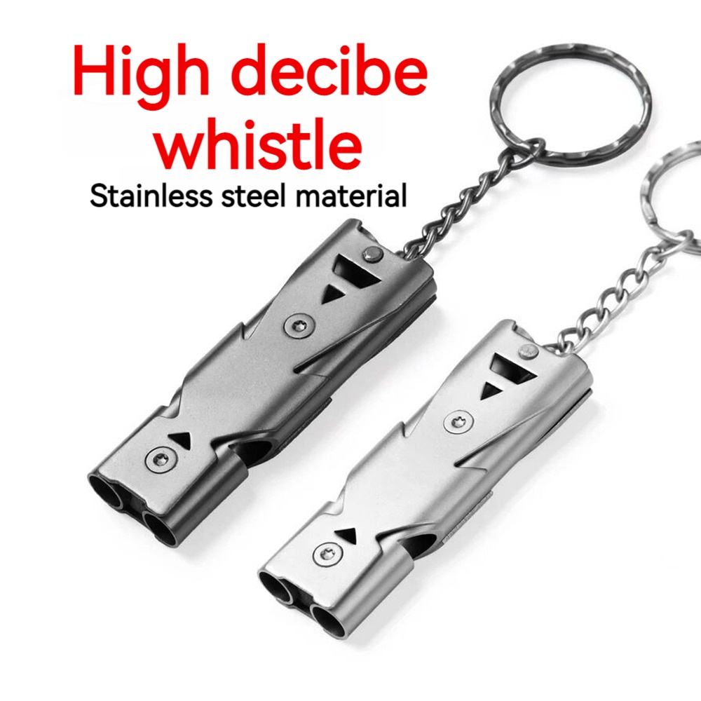 Outdoor Survival Whistle Call for Help Whistle Climbing Whistle Metal ...