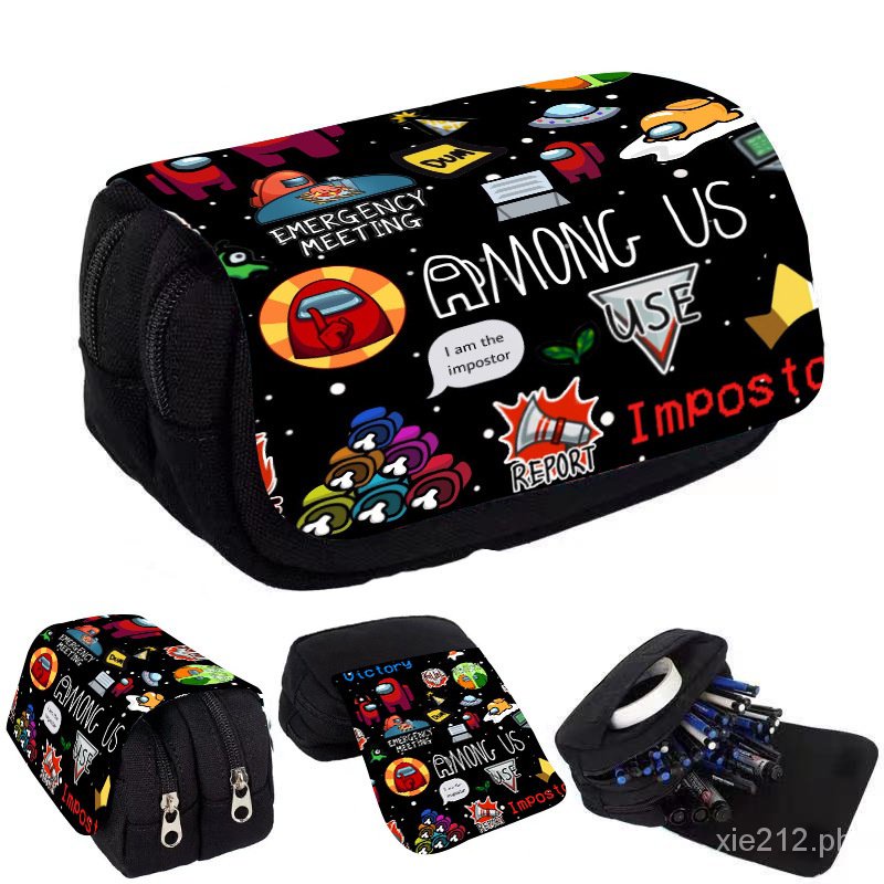 AMONG US game pencil case Space Wolf killing pencil case AMONG US ...